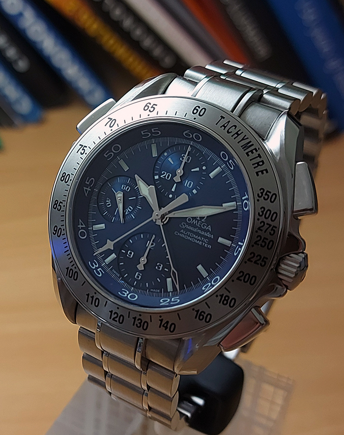 Omega Speedmaster Rattrapante Split-Second Chronograph Wristwatch Ref ...