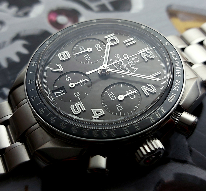 Omega Speedmaster Automatic Wristwatch Ref. 324.30.38.40.06.001