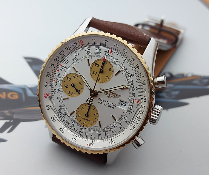 Breitling Old Navitimer Wristwatch Ref. D13322