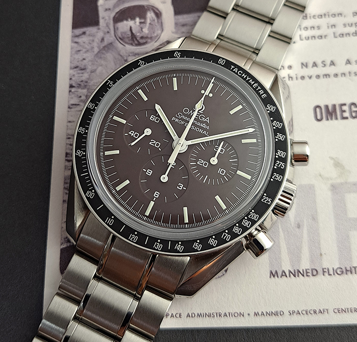 Omega Speedmaster Chocolate Dial Moonwatch Ref. 311.30.42.30.13.001
