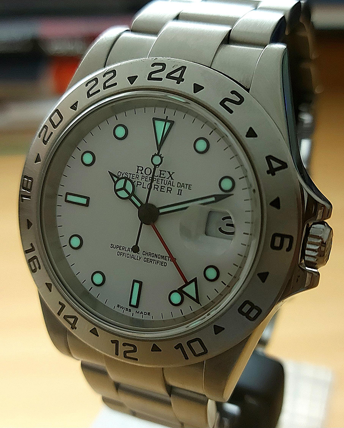2006 Rolex Explorer II White Dial Ref. 16570