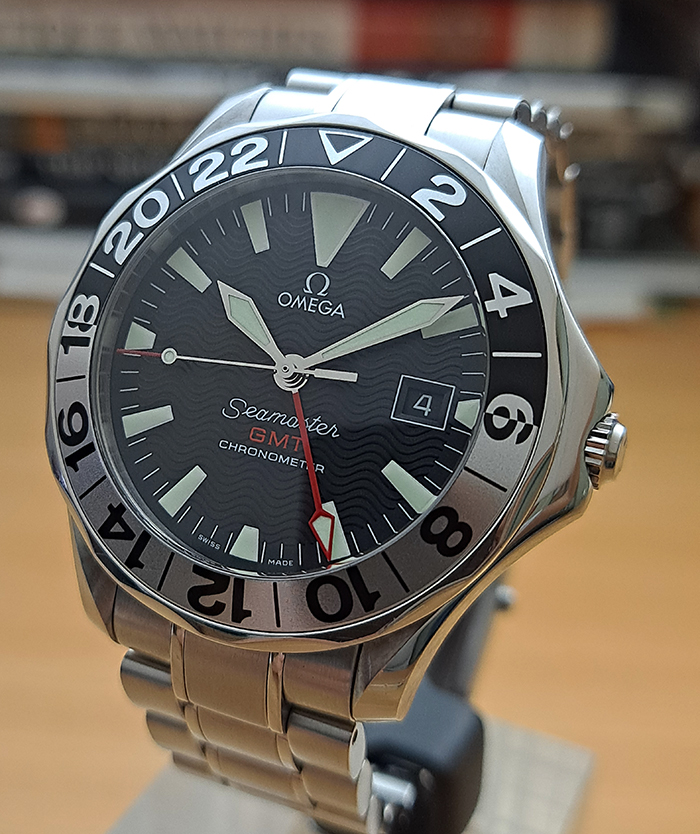 Omega Seamaster Gerry Lopez Limited Edition GMT 300M Wristwatch Ref ...