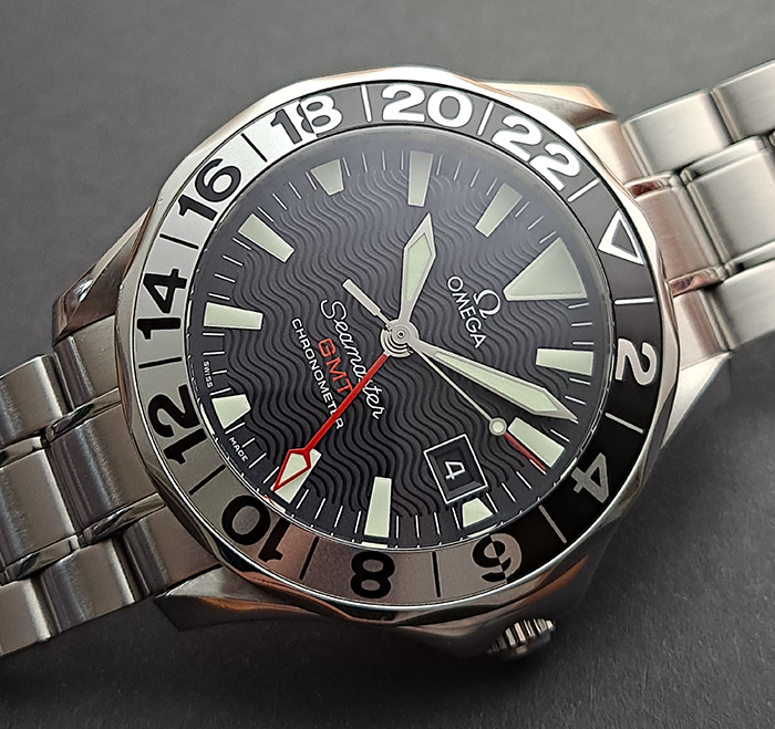 Omega Seamaster Gerry Lopez Limited Edition GMT 300M Wristwatch Ref ...