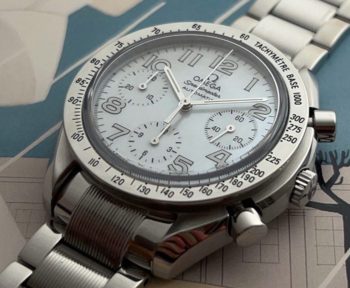 Omega Speedmaster Reduced Mother of Pearl Dial
