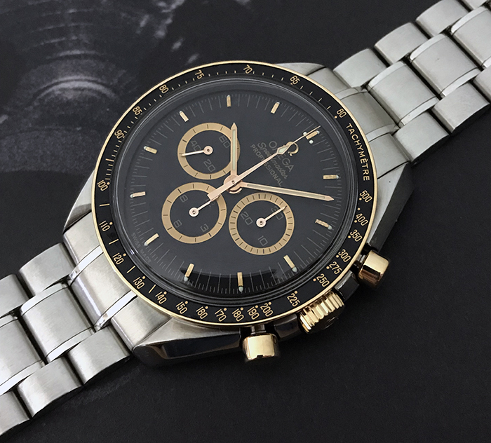 Omega Speedmaster Apollo 15 RG/SS Wristwatch Ref. 3366.51