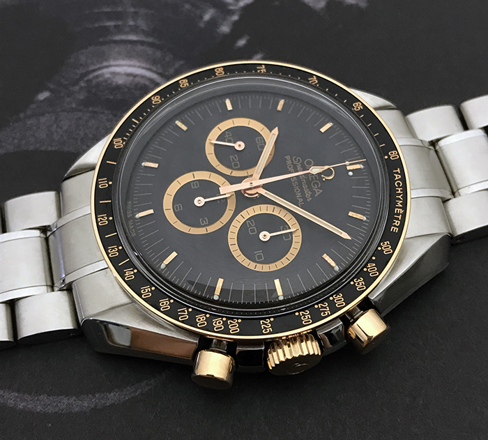 Omega Speedmaster Apollo 15 RG/SS Wristwatch Ref. 3366.51