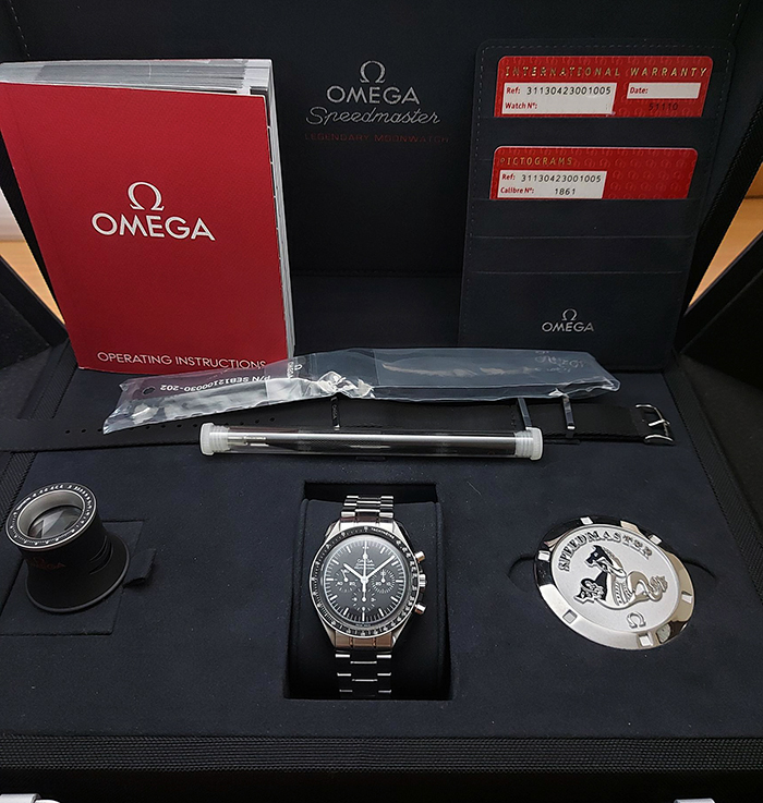 Omega Speedmaster Professional Moonwatch 'Big Box' Wristwatch Ref. 311 ...